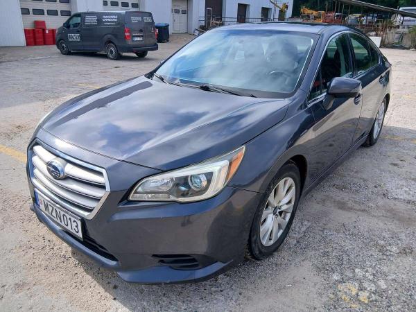 Pelēks Subaru Legacy 2015 Viļņa, ar dzinēja tilpumu 2.50 L un nobraukumu 261 tūkst. km par 7499 €, foto 1 vietnē AUTOMOTO.COM.LV