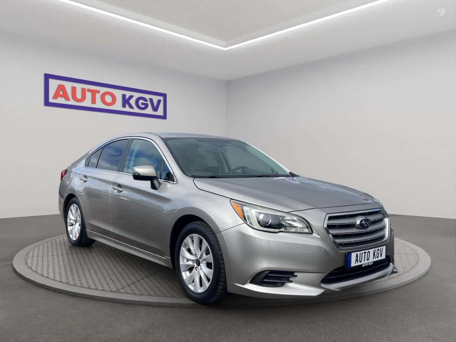 Grey Subaru Legacy 2015 in Vilnius, with an engine capacity of 2.50 L and mileage of 362 thousand km for 8499 €, photo 8 on AUTOMOTO.COM.LV