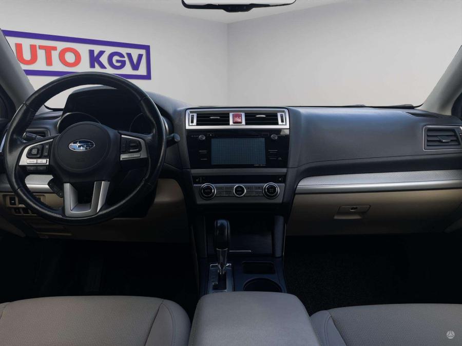 Grey Subaru Legacy 2015 in Vilnius, with an engine capacity of 2.50 L and mileage of 362 thousand km for 8499 €, photo 13 on AUTOMOTO.COM.LV