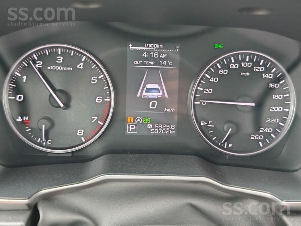 Grey Subaru Legacy 2020 in Jelgava, with an engine capacity of 2.50 L and mileage of 59 thousand km for 17900 €, photo 6 on AUTOMOTO.COM.LV