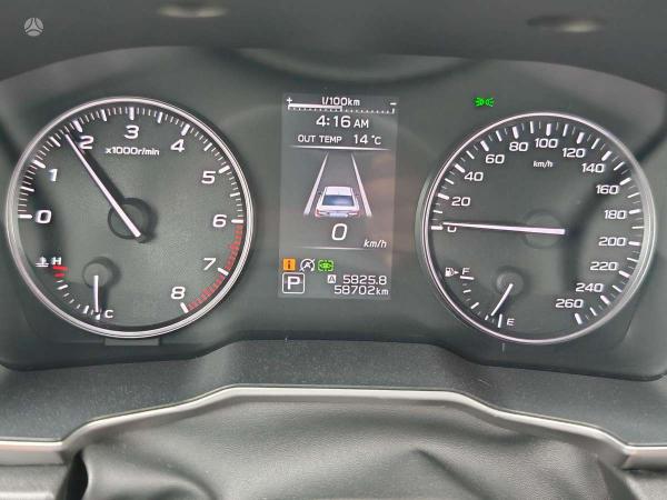 Grey Subaru Legacy 2020 in Jelgava, with an engine capacity of 2.50 L and mileage of 59 thousand km for 17900 €, photo 6 on AUTOMOTO.COM.LV