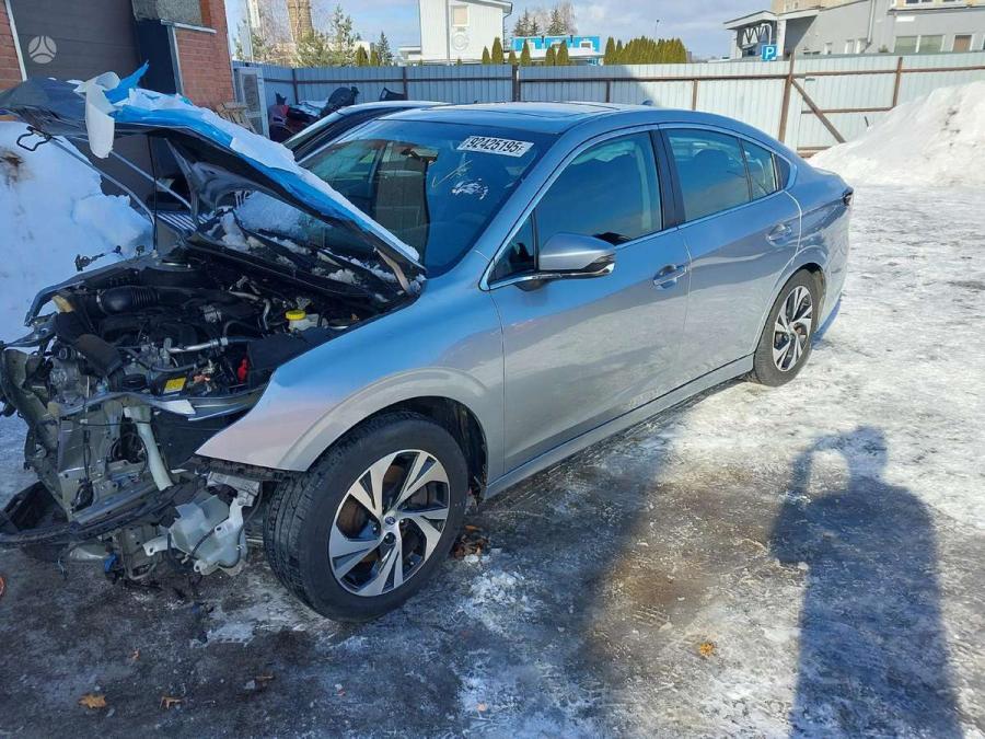 Grey Subaru Legacy 2022 in Alytus, with an engine capacity of 2.50 L and mileage of 87 thousand km for 6600 €, photo 2 on AUTOMOTO.COM.LV