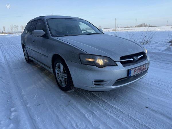 Pelēks Subaru Legacy 2003 Utena, ar dzinēja tilpumu 1.99 L un nobraukumu 300 tūkst. km par 2999 €, foto 3 vietnē AUTOMOTO.COM.LV