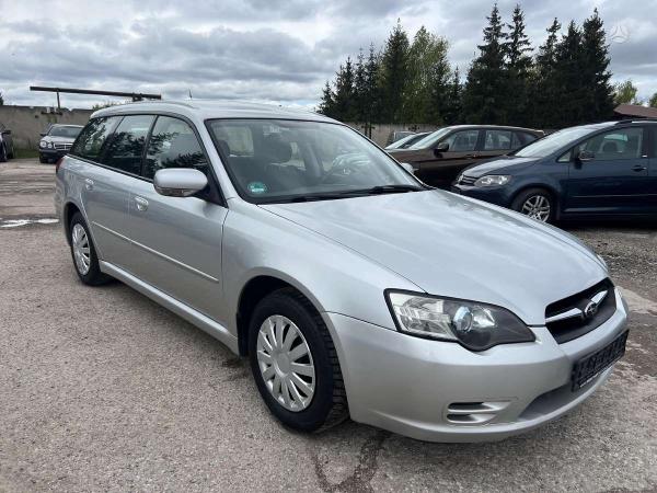 Grey Subaru Legacy 2004 in Utena, with an engine capacity of 1.99 L and mileage of 258 thousand km for 2250 €, photo 1 on AUTOMOTO.COM.LV