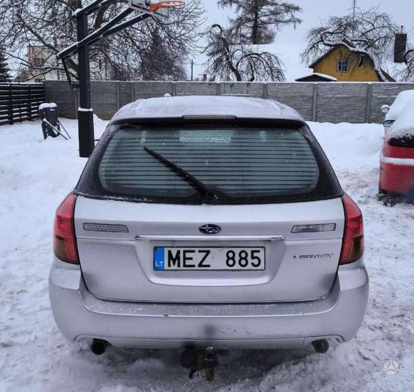 Pelēks Subaru Legacy 2004 Kauņa, ar dzinēja tilpumu 3.00 L un nobraukumu 267 tūkst. km par 3350 €, foto 6 vietnē AUTOMOTO.COM.LV