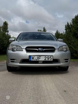 Grey Subaru Legacy 2004 in Palanga, with an engine capacity of 1.99 L and mileage of 248 thousand km for 1550 €, photo 6 on AUTOMOTO.COM.LV