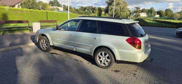 Grey Subaru Legacy 2004 in Kedainiai, with an engine capacity of 2.50 L and mileage of 311 thousand km for 1700 €, photo 7 on AUTOMOTO.COM.LV