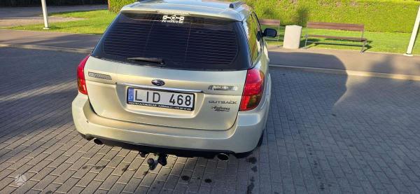 Grey Subaru Legacy 2004 in Kedainiai, with an engine capacity of 2.50 L and mileage of 311 thousand km for 1700 €, photo 9 on AUTOMOTO.COM.LV