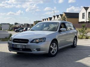 Grey Subaru Legacy 2005 in Vilnius, with an engine capacity of 1.99 L and mileage of 303 thousand km for 2850 €, photo 4 on AUTOMOTO.COM.LV