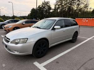 Grey Subaru Legacy 2005 in Vilnius, with an engine capacity of 2.46 L and mileage of 276 thousand km for 1700 €, photo  on AUTOMOTO.COM.LV