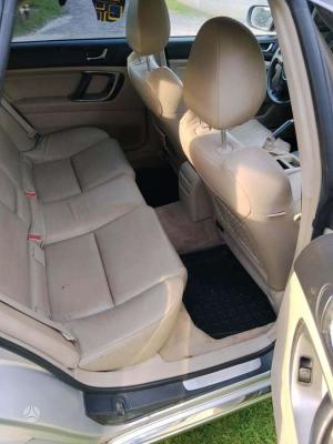 Pelēks Subaru Legacy 2005 Kauņa, ar dzinēja tilpumu 3.00 L un nobraukumu 302 tūkst. km par 2500 €, foto 9 vietnē AUTOMOTO.COM.LV