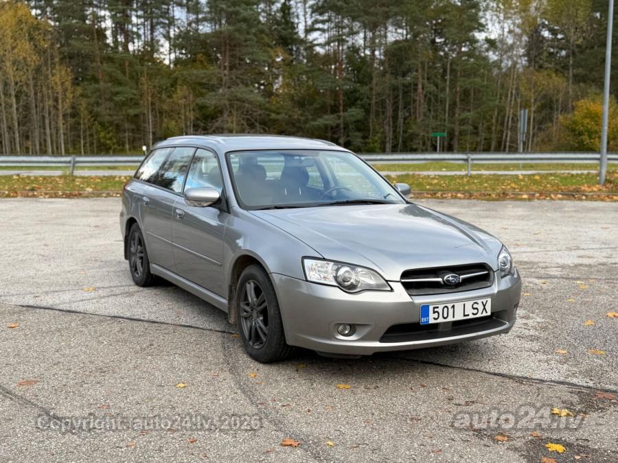 Grey Subaru Legacy 2005 in Voru, with an engine capacity of 2.00 L and mileage of 260 thousand km for 2350 €, photo 1 on AUTOMOTO.COM.LV