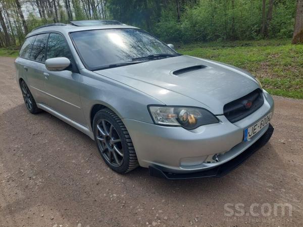 Grey Subaru Legacy 2006 in Jelgava, with an engine capacity of 2.50 L and mileage of 160 thousand km for 2500 €, photo 3 on AUTOMOTO.COM.LV