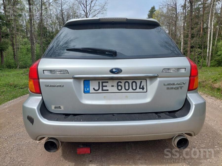 Pelēks Subaru Legacy 2006 Jelgava, ar dzinēja tilpumu 2.50 L un nobraukumu 160 tūkst. km par 2500 €, foto 5 vietnē AUTOMOTO.COM.LV