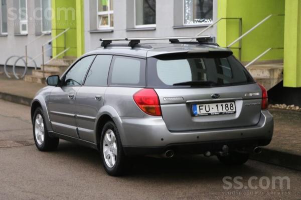 Pelēks Subaru Legacy 2006 Rīga, ar dzinēja tilpumu 2.50 L un nobraukumu 364 tūkst. km par 1995 €, foto 6 vietnē AUTOMOTO.COM.LV
