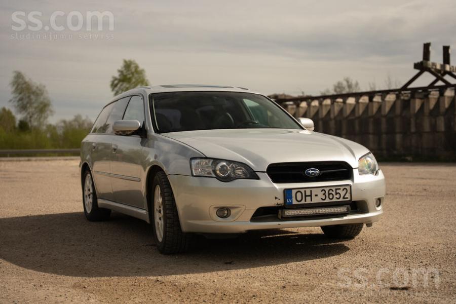 Pelēks Subaru Legacy 2006 Rīga, ar dzinēja tilpumu 2.00 L un nobraukumu 347 tūkst. km par 2000 €, foto 4 vietnē AUTOMOTO.COM.LV