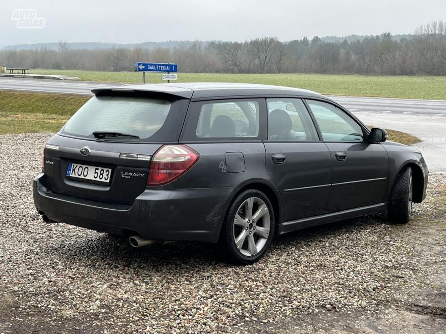 Pelēks Subaru Legacy 2007 Viļņa, ar dzinēja tilpumu 2.00 L un nobraukumu 297 tūkst. km par 3500 €, foto 6 vietnē AUTOMOTO.COM.LV