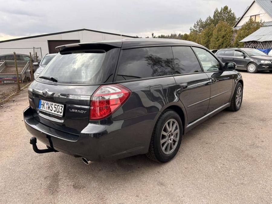 Pelēks Subaru Legacy 2007 Utena, ar dzinēja tilpumu 1.99 L un nobraukumu 245 tūkst. km par 3250 €, foto 7 vietnē AUTOMOTO.COM.LV