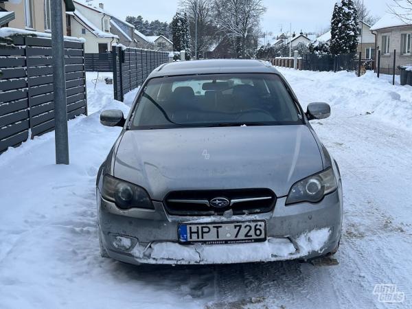 Pelēks Subaru Legacy 2008 Tauragė, ar dzinēja tilpumu 2.00 L un nobraukumu 310 tūkst. km par 850 €, foto 3 vietnē AUTOMOTO.COM.LV