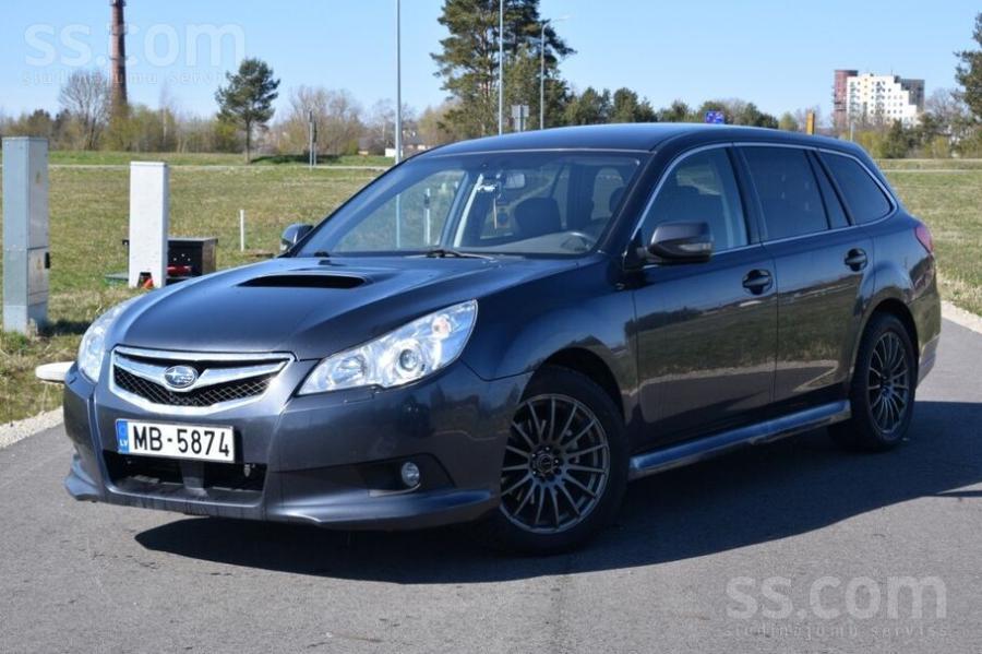 Pelēks Subaru Legacy 2010 Rīga, ar dzinēja tilpumu 2.00 L un nobraukumu 350 tūkst. km par 1720 €, foto 1 vietnē AUTOMOTO.COM.LV