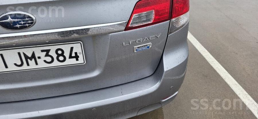 Pelēks Subaru Legacy 2010 Rīga, ar dzinēja tilpumu 2.00 L un nobraukumu 336 tūkst. km par 1300 €, foto 6 vietnē AUTOMOTO.COM.LV
