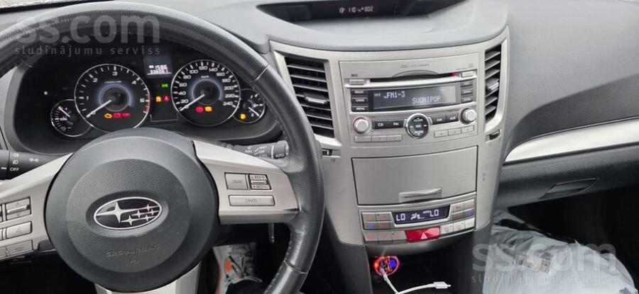 Pelēks Subaru Legacy 2010 Rīga, ar dzinēja tilpumu 2.00 L un nobraukumu 336 tūkst. km par 1300 €, foto 9 vietnē AUTOMOTO.COM.LV
