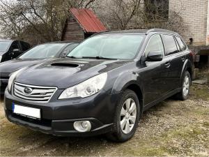 Pelēks Subaru Legacy 2011 Marijampole, ar dzinēja tilpumu 2.00 L un nobraukumu 276 tūkst. km par 1150 €, foto  vietnē AUTOMOTO.COM.LV