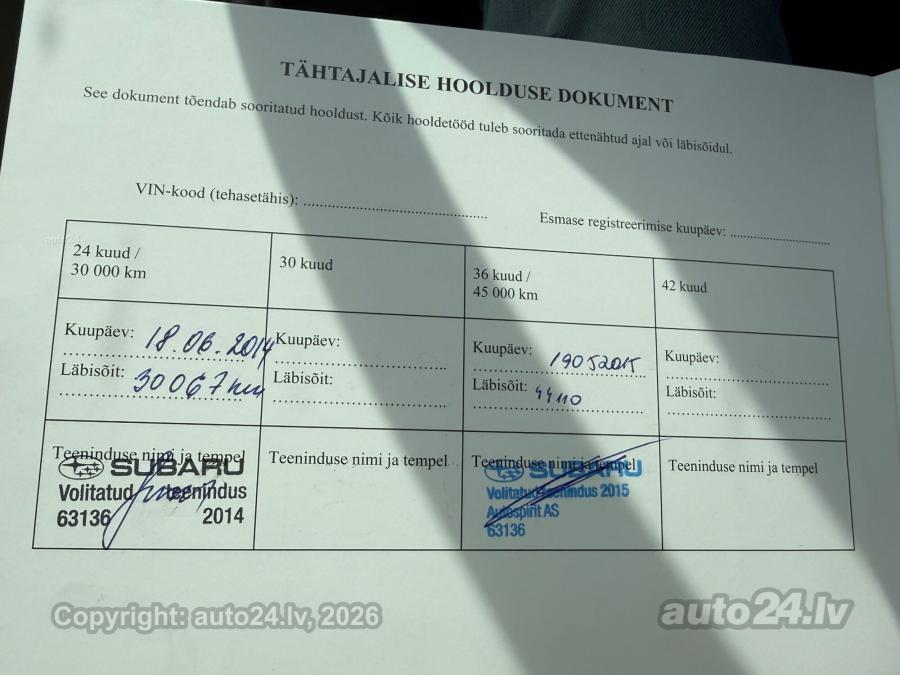 Pelēks Subaru Legacy 2012 Tallina, ar dzinēja tilpumu 2.50 L un nobraukumu 180 tūkst. km par 7490 €, foto 18 vietnē AUTOMOTO.COM.LV
