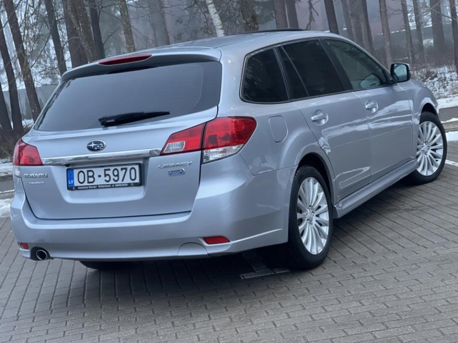 Grey Subaru Legacy 2012 in Riga, with an engine capacity of 2.00 L and mileage of 223 thousand km for 4850 €, photo 28 on AUTOMOTO.COM.LV