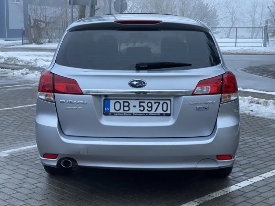 Grey Subaru Legacy 2012 in Riga, with an engine capacity of 2.00 L and mileage of 223 thousand km for 4850 €, photo 29 on AUTOMOTO.COM.LV