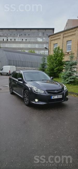 Grey Subaru Legacy 2013 in Riga, with an engine capacity of 2.50 L and mileage of 413 thousand km for 4800 €, photo  on AUTOMOTO.COM.LV