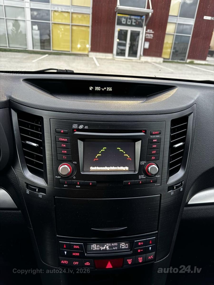 Grey Subaru Legacy 2013 in Tallinn, with an engine capacity of 2.50 L and mileage of 250 thousand km for 5800 €, photo 11 on AUTOMOTO.COM.LV