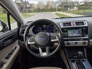 Grey Subaru Legacy 2015 in Vilnius, with an engine capacity of 2.00 L and mileage of 298 thousand km for 6300 €, photo 11 on AUTOMOTO.COM.LV