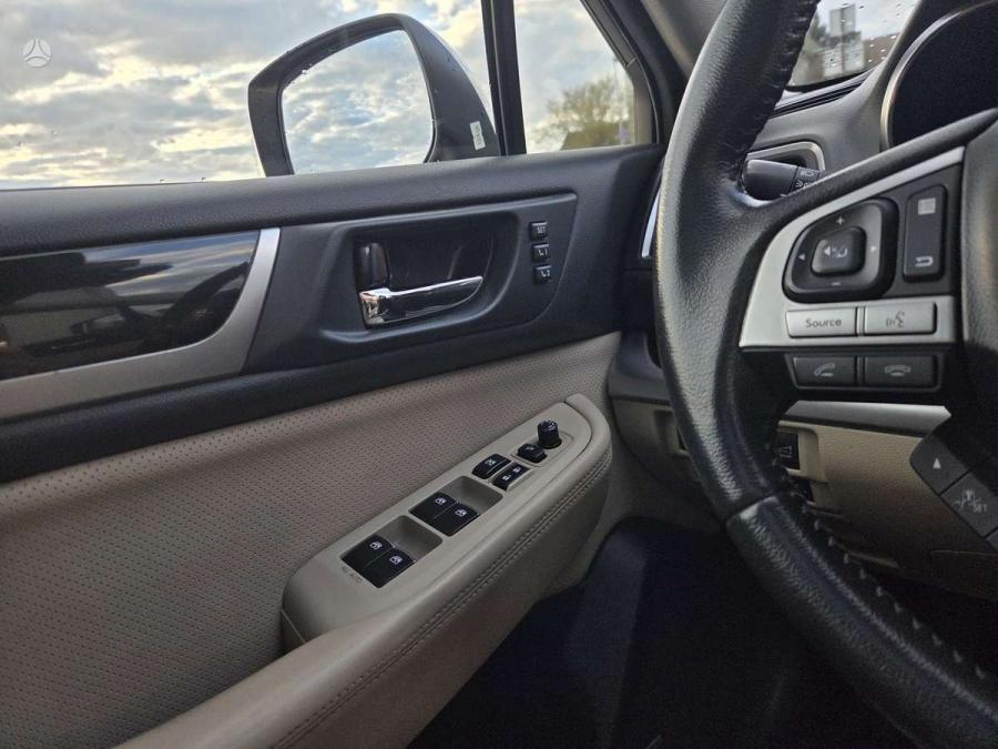 Grey Subaru Legacy 2015 in Vilnius, with an engine capacity of 2.00 L and mileage of 298 thousand km for 6300 €, photo 15 on AUTOMOTO.COM.LV