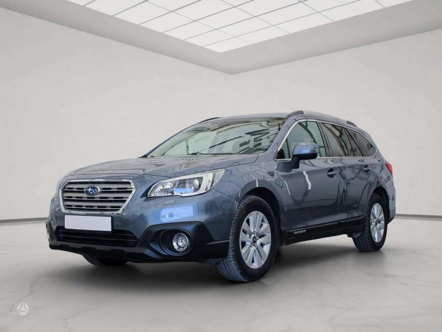 Grey Subaru Legacy 2015 in Kaunas, with an engine capacity of 2.00 L and mileage of 227 thousand km for 7790 €, photo 1 on AUTOMOTO.COM.LV