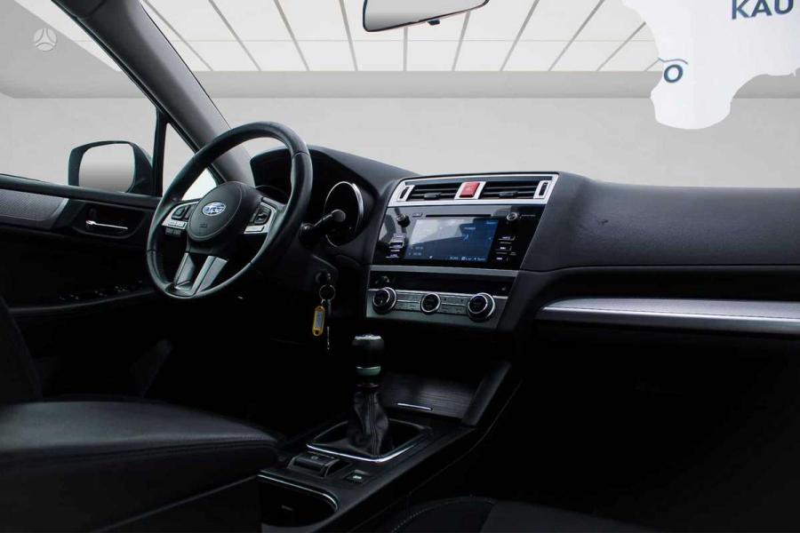 Grey Subaru Legacy 2015 in Kaunas, with an engine capacity of 2.00 L and mileage of 227 thousand km for 7790 €, photo 15 on AUTOMOTO.COM.LV