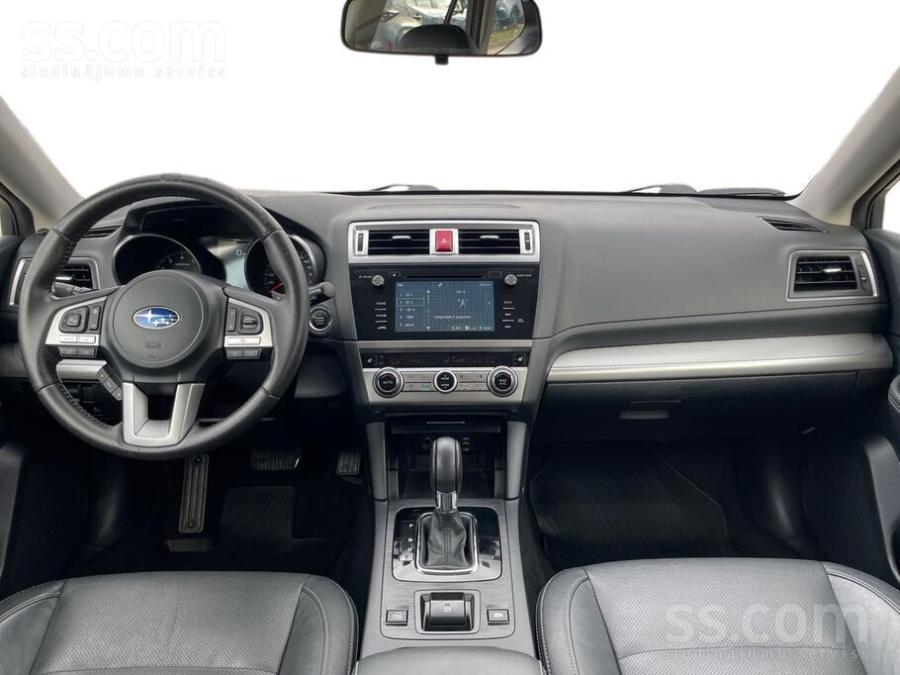 Grey Subaru Legacy 2017 in Riga, with an engine capacity of 2.50 L and mileage of 233 thousand km for 10990 €, photo 9 on AUTOMOTO.COM.LV