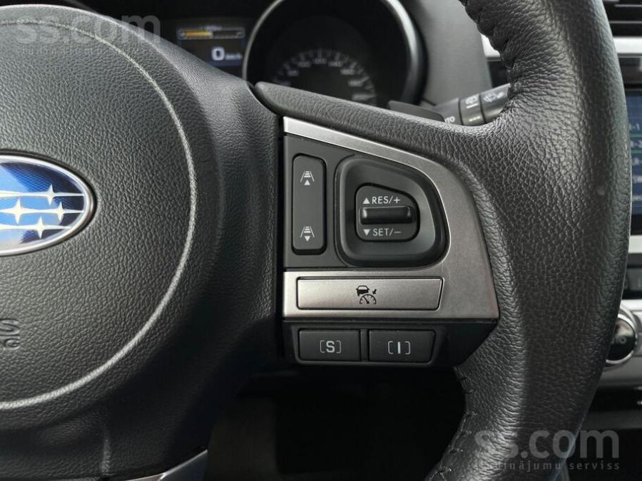 Grey Subaru Legacy 2017 in Riga, with an engine capacity of 2.50 L and mileage of 233 thousand km for 10990 €, photo 23 on AUTOMOTO.COM.LV
