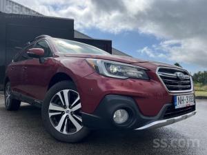 Red Subaru Legacy 2019 in Riga, with an engine capacity of 3.60 L and mileage of 55 thousand km for 19980 €, photo  on AUTOMOTO.COM.LV