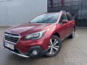 Red Subaru Legacy 2019 in Riga, with an engine capacity of 3.60 L and mileage of 55 thousand km for 19980 €, photo 3 on AUTOMOTO.COM.LV