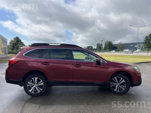 Red Subaru Legacy 2019 in Riga, with an engine capacity of 3.60 L and mileage of 55 thousand km for 19980 €, photo 4 on AUTOMOTO.COM.LV