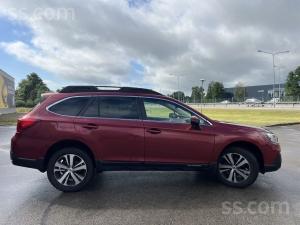 Red Subaru Legacy 2019 in Riga, with an engine capacity of 3.60 L and mileage of 55 thousand km for 19980 €, photo 5 on AUTOMOTO.COM.LV