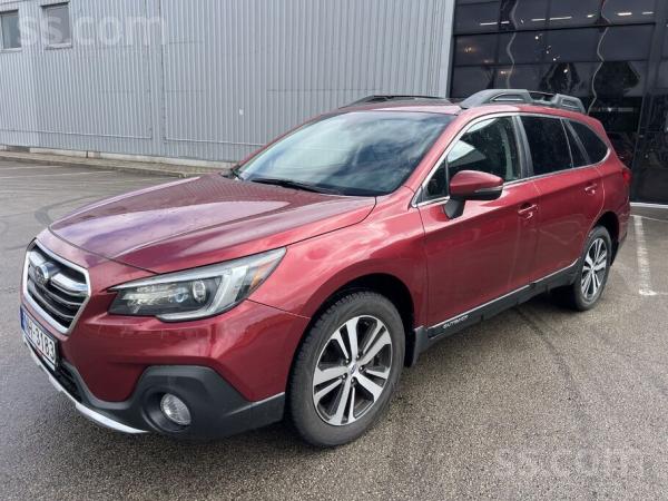 Red Subaru Legacy 2019 in Riga, with an engine capacity of 3.60 L and mileage of 55 thousand km for 19980 €, photo 5 on AUTOMOTO.COM.LV