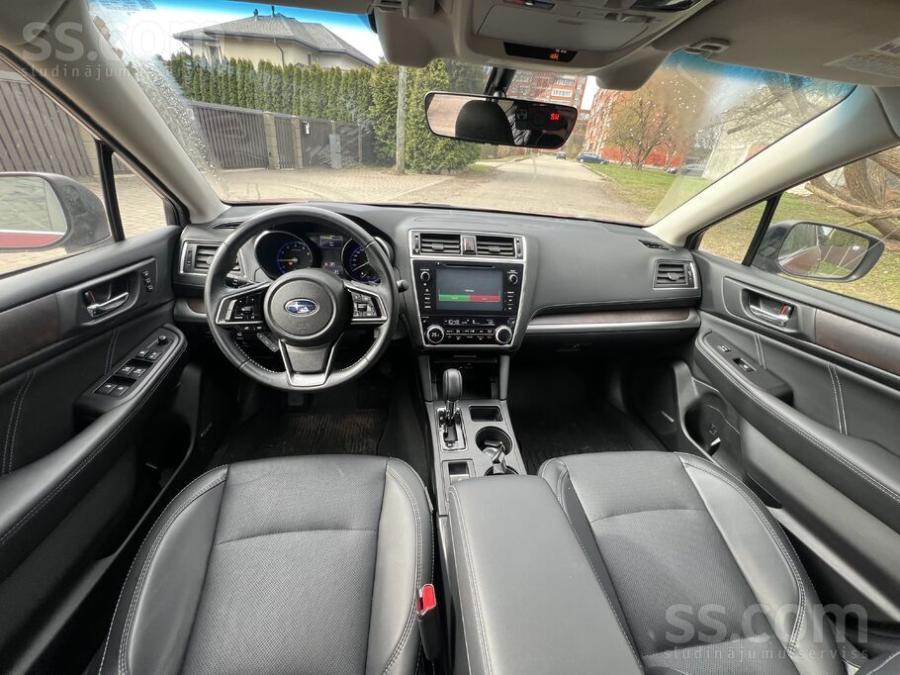 Red Subaru Legacy 2019 in Riga, with an engine capacity of 3.60 L and mileage of 55 thousand km for 19980 €, photo 7 on AUTOMOTO.COM.LV