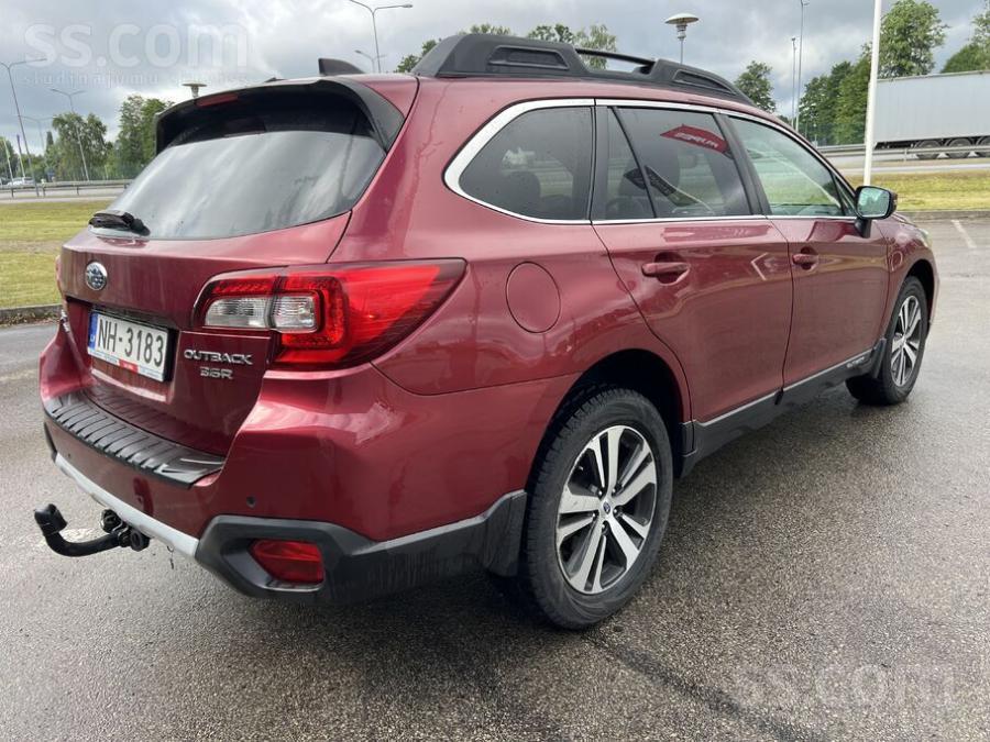 Red Subaru Legacy 2019 in Riga, with an engine capacity of 3.60 L and mileage of 55 thousand km for 19980 €, photo 12 on AUTOMOTO.COM.LV