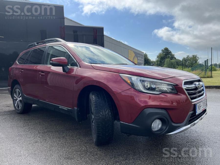 Red Subaru Legacy 2019 in Riga, with an engine capacity of 3.60 L and mileage of 55 thousand km for 19980 €, photo 13 on AUTOMOTO.COM.LV