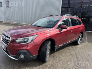 Red Subaru Legacy 2019 in Riga, with an engine capacity of 3.60 L and mileage of 55 thousand km for 19980 €, photo 14 on AUTOMOTO.COM.LV