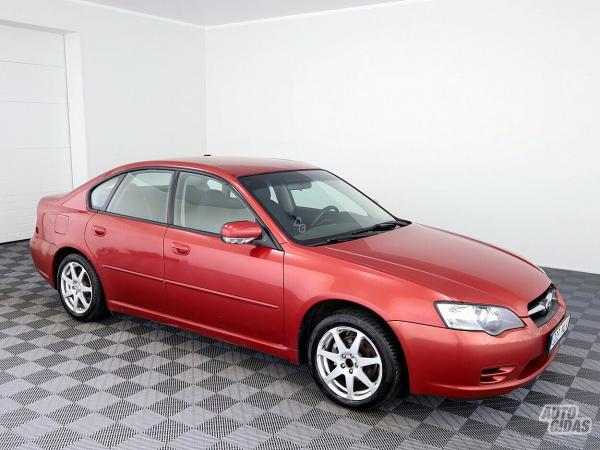 Sarkans Subaru Legacy 2005 Tallina, ar dzinēja tilpumu 2.00 L un nobraukumu 322 tūkst. km par 1299 €, foto 1 vietnē AUTOMOTO.COM.LV