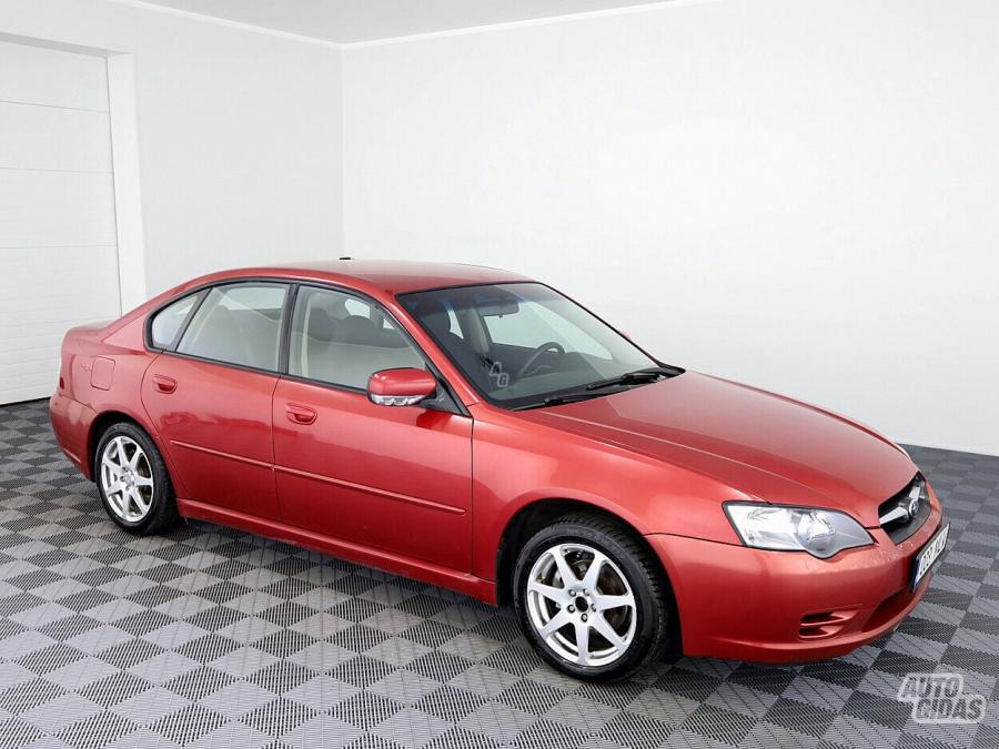 Red Subaru Legacy 2005 in Tallinn, with an engine capacity of 2.00 L and mileage of 322 thousand km for 1299 €, photo 1 on AUTOMOTO.COM.LV