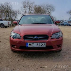 Sarkans Subaru Legacy 2005 Liepāja, ar dzinēja tilpumu 2.00 L un nobraukumu 272 tūkst. km par 1300 €, foto 7 vietnē AUTOMOTO.COM.LV